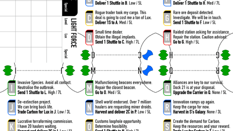 4XS (PNP, Solo Option) - The Solo Board Gamer