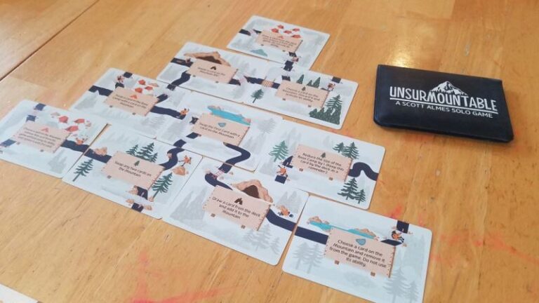 Unsurmountable (Solo Only) - The Solo Board Gamer